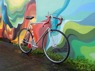 Motobecane Grand Jubile Vintage Road Bike, Silver & Red, 57 cm/L ...
