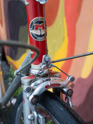 Motobecane Grand Jubile Vintage Road Bike, Silver & Red, 57 cm/L ...