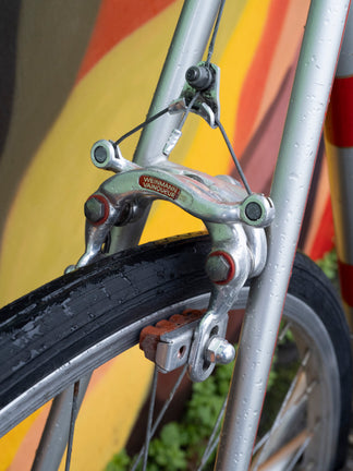 Motobecane Grand Jubile Vintage Road Bike, Silver & Red, 57 cm/L ...